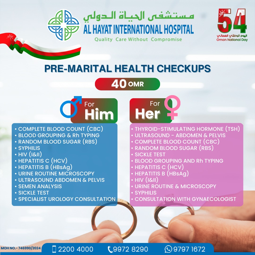 Health Packages - Alhayat International Hospital